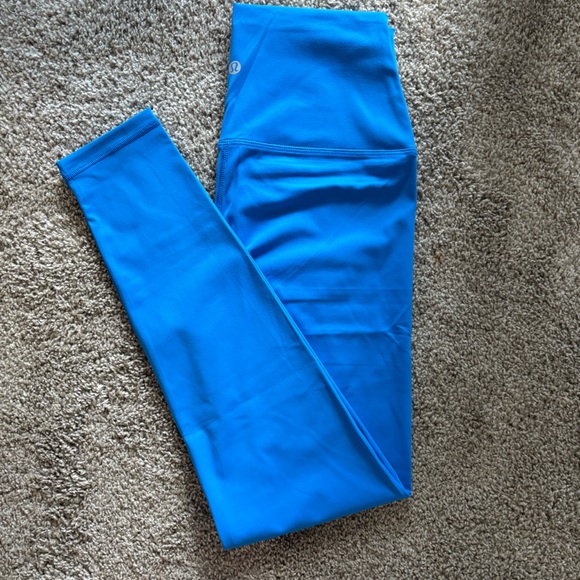 lululemon athletica | Pants & Jumpsuits | Bright Blue Lululemon ...